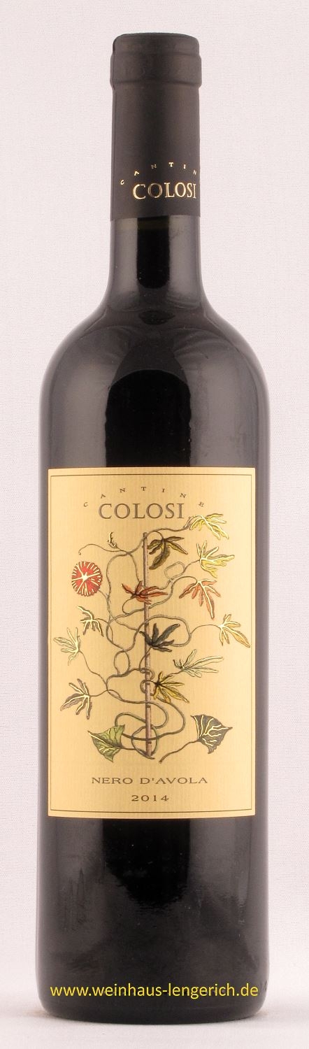 Nero d’Avola, Terre Siciliane IGP, Cantine Colosi Sizilien Italien