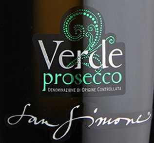 Verde, Prosecco Frizzante, San Simone